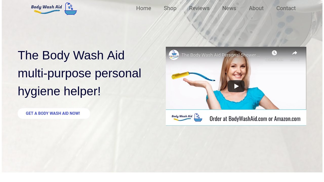 The Body Wash Aid Personal Hygiene Shower Brush